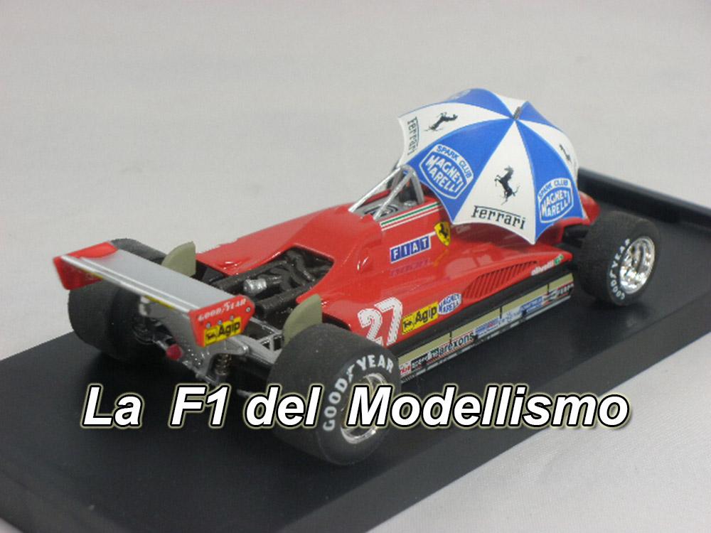 Ferrari 126 C2 Turbo 1982 Brumm 1:43 R593-CHU - Modellini F1 Diecast