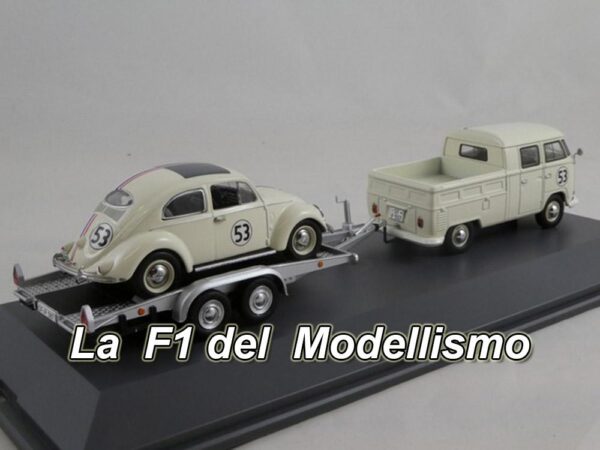 Volkswagen T1B & Kafer Herbie - Modellini Movies Diecast