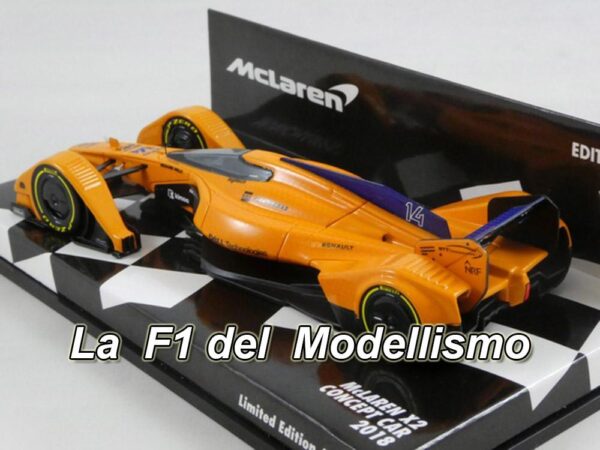 McLaren X2 Concept Car 2018 - Modellini F1 Diecast