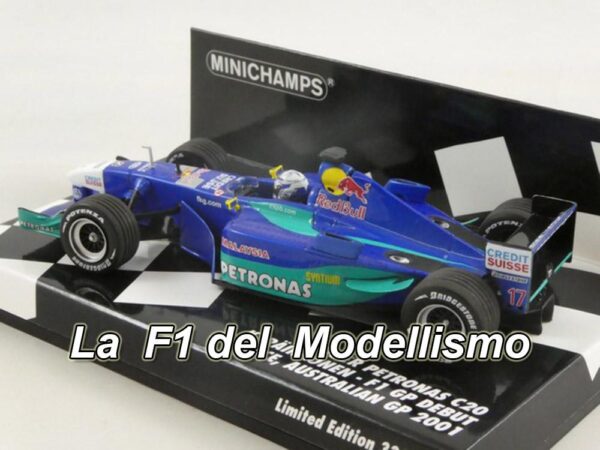 Sauber Petronas C20 2001 Minichamps 1:43 410010117 - Modellini F1 Diecast