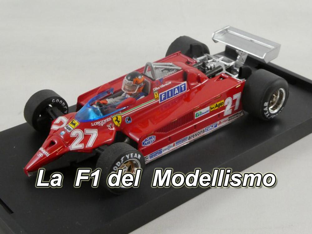 Ferrari 126 CK Turbo 1981 Brumm 1:43 R646-CH - Modellini F1 Diecast