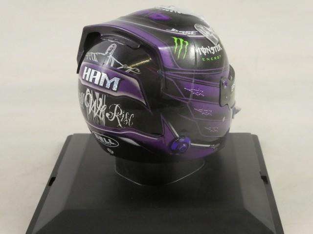 Helmet Lewis Hamilton 2020 Spark Model 1:5 5HF038 - Modellini F1 Diecast