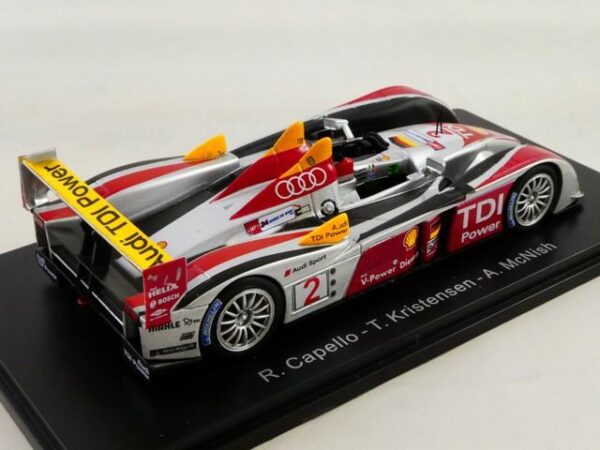 Audi R10 TDI 2008 Spark Model 1:43 SPARKED08 - Modellini Le Mans Diecast