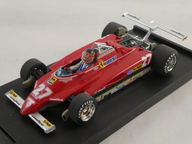 Ferrari 126 C2 Turbo 1982 Brumm 1:43 R272-CHUP22 - Modellini F1 Diecast
