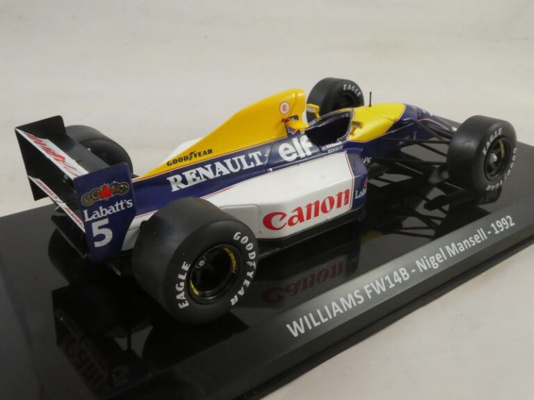 Williams FW14B 1992 ixo models 1:24 LAF1531 - Modellini F1 Diecast