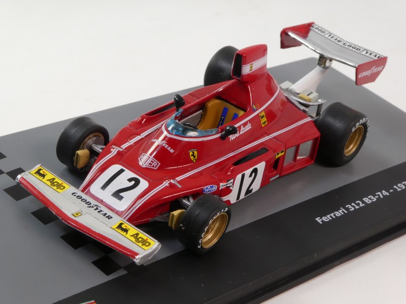 Ferrari 312 B3 1974 Altaya 1:43 LAF1694 - Modellini F1 Diecast